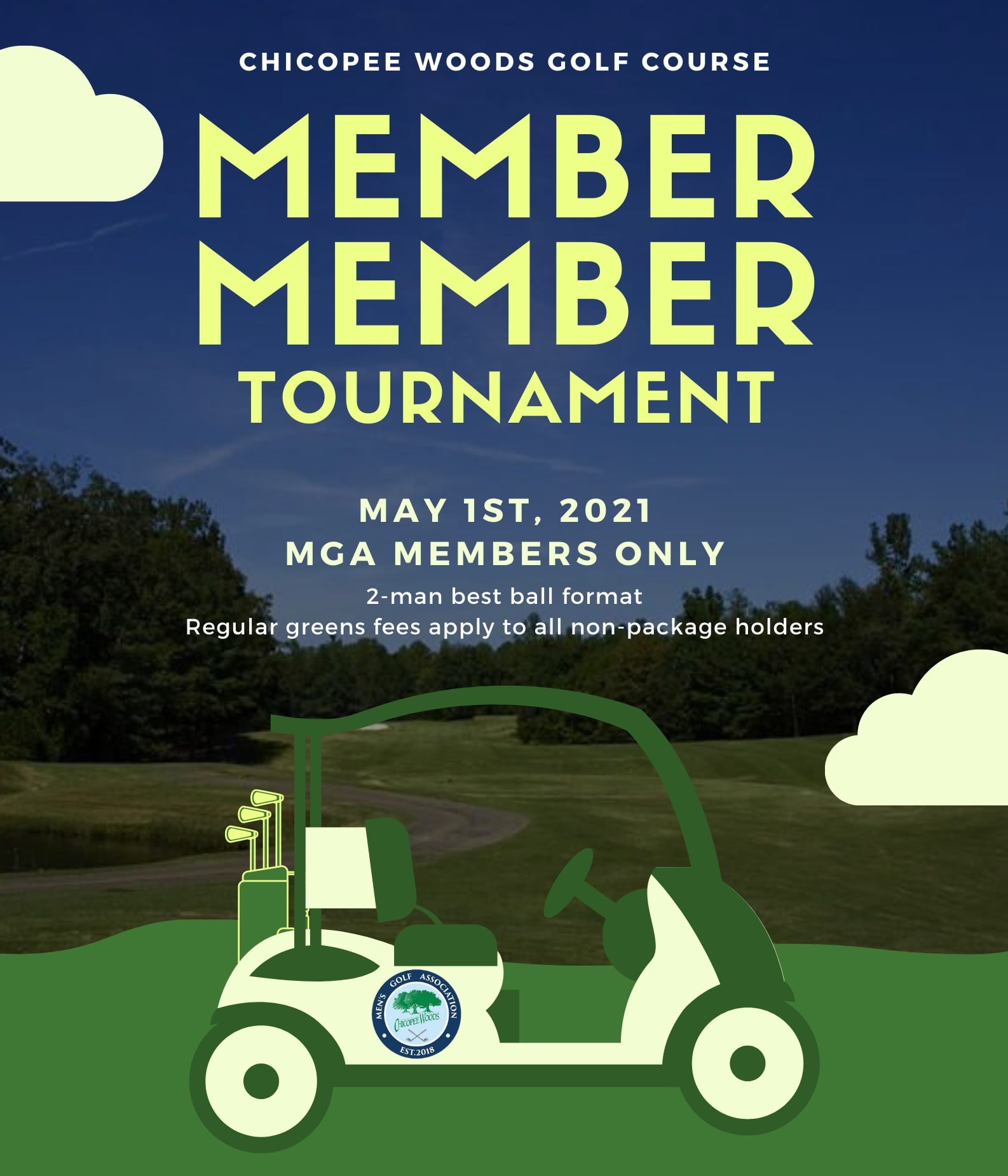 Member/Member Tournament - Chicopee Woods Golf Course