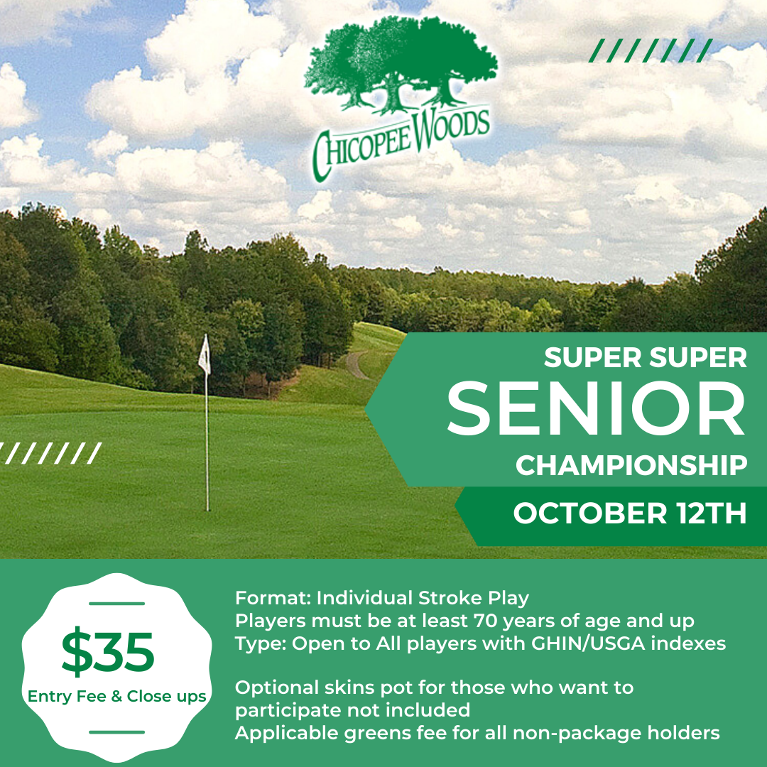 Super Super Senior Championship - Chicopee Woods Golf Course