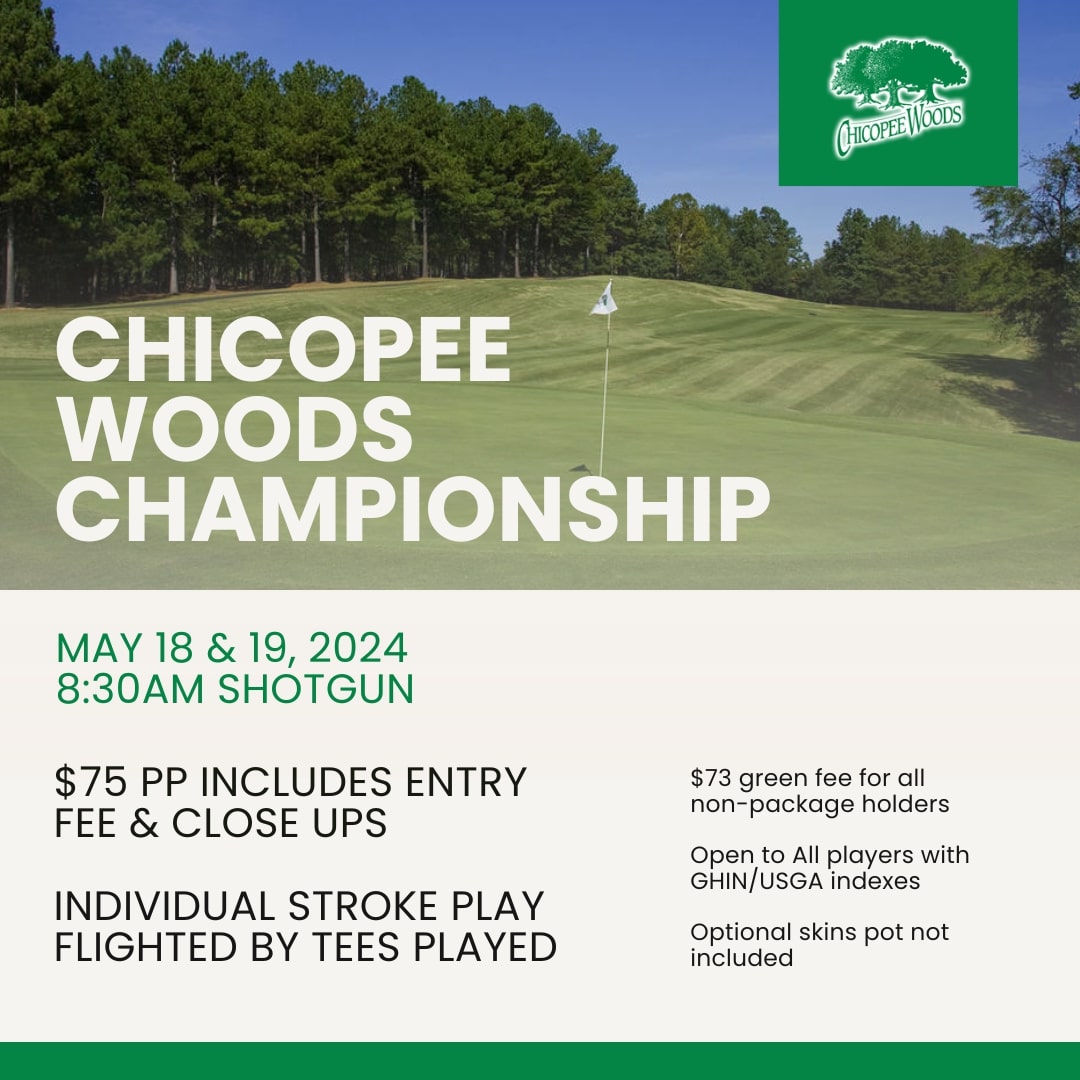 Chicopee Woods Championship 2024 - Chicopee Woods Golf Course
