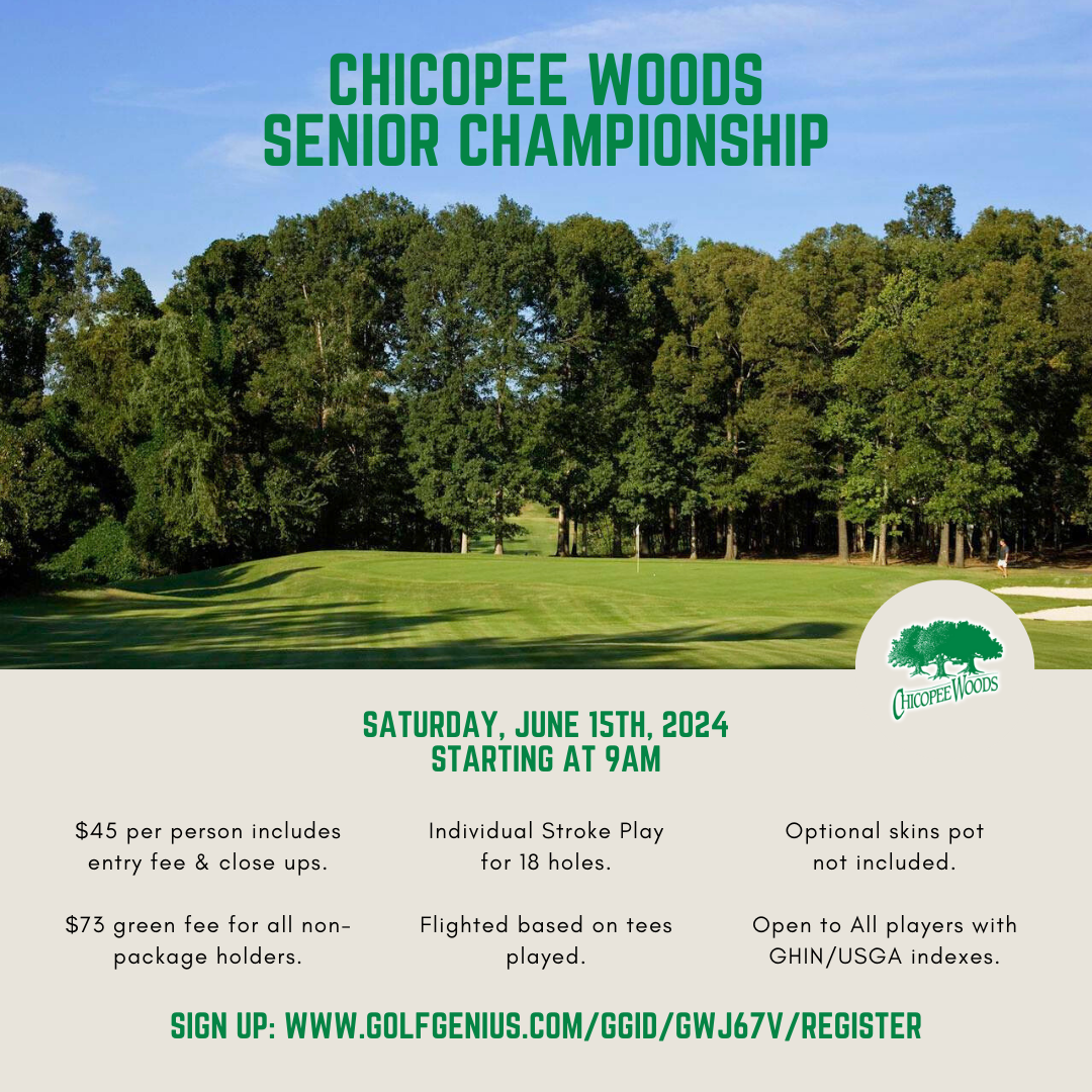 Senior Championship - Chicopee Woods Golf Course
