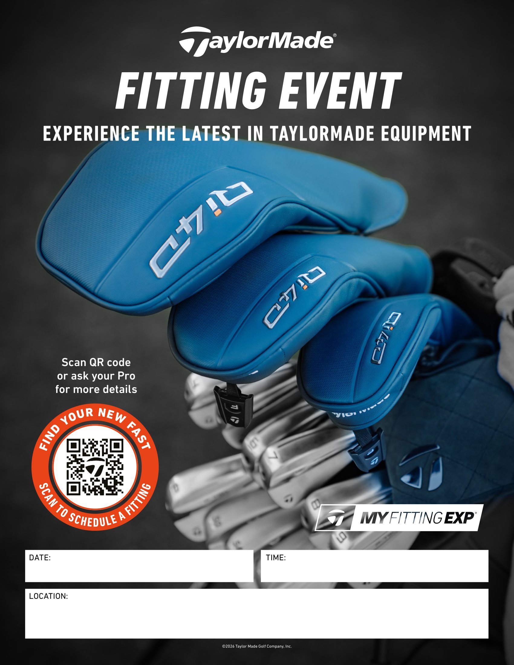 Taylor Made Fitting Day - Chicopee Woods Golf Course